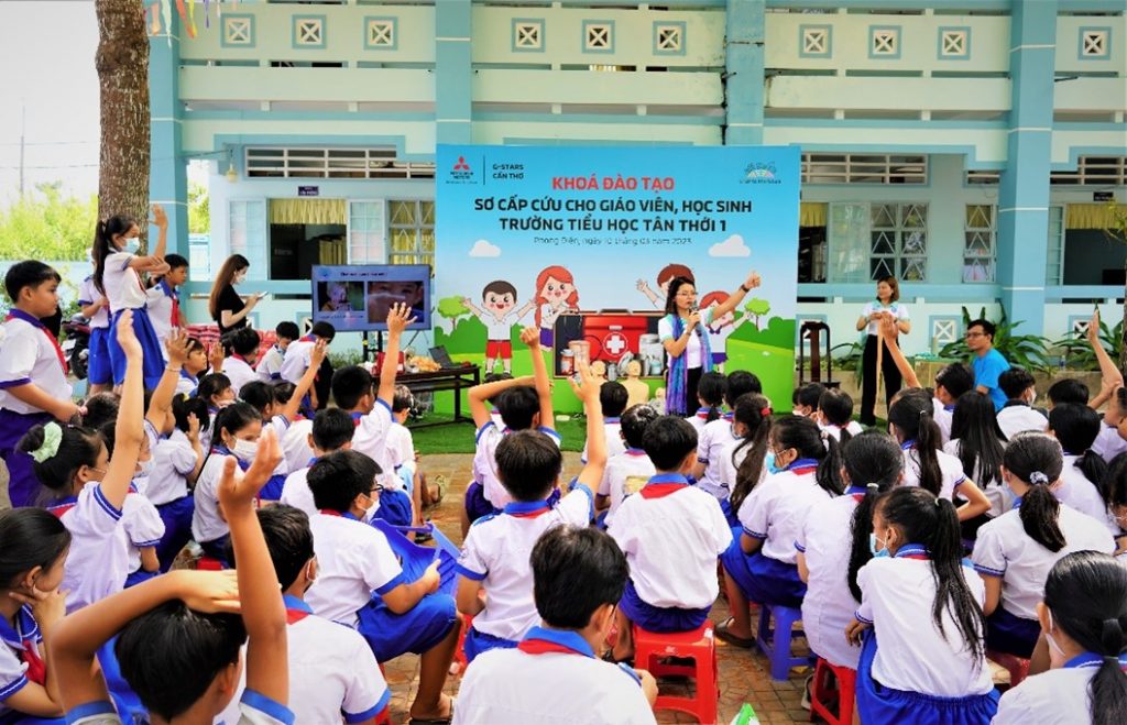 Mitsubishi Motors Vietnam Co., Ltd. (MMV) sponsored First Aid Training ...