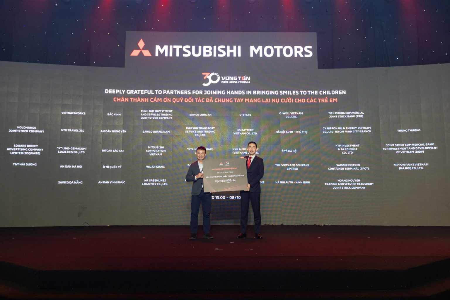 MITSUBISHI MOTORS VIETNAM 30th ANNIVERSARY “DRIVE AHEAD TOGETHER FOR ...