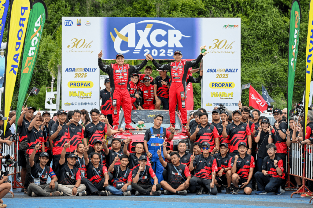 MITSUBISHI RALLIART CONQUERS THE CHAMPIONSHIP AT AXCR 2025 - Mitsubishi ...